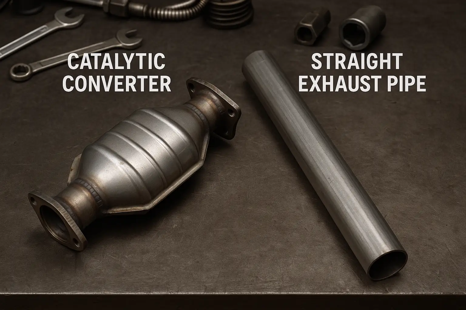 Catalytic Converter vs Straight Pipe